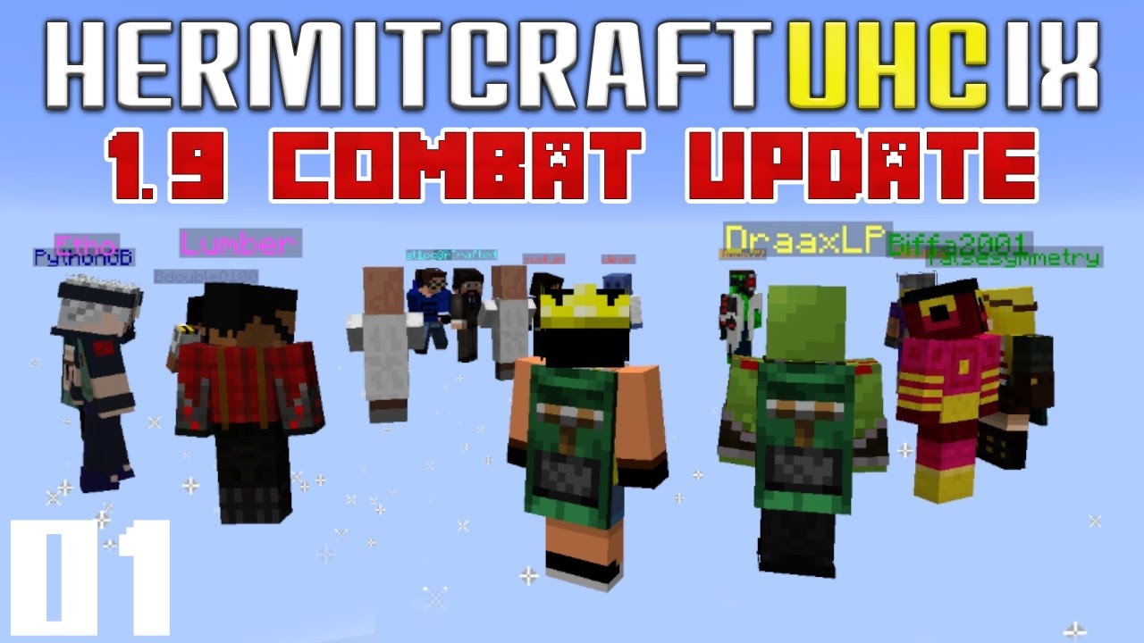 Minecraft 1.9 Hermitcraft UHC S9 E01 - Dmac & Draax Yellow Team ...