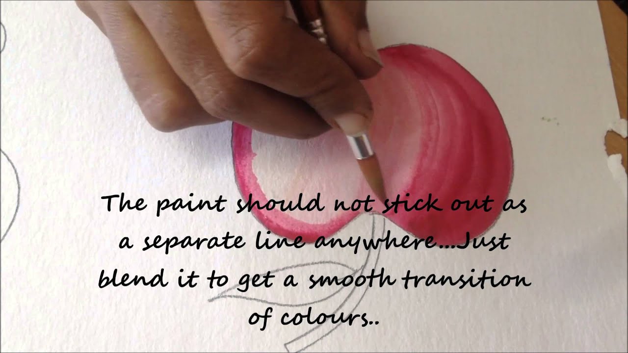 Step 9b - How To Do Shading With Poster Colours (Part 1) - Tanjore ...