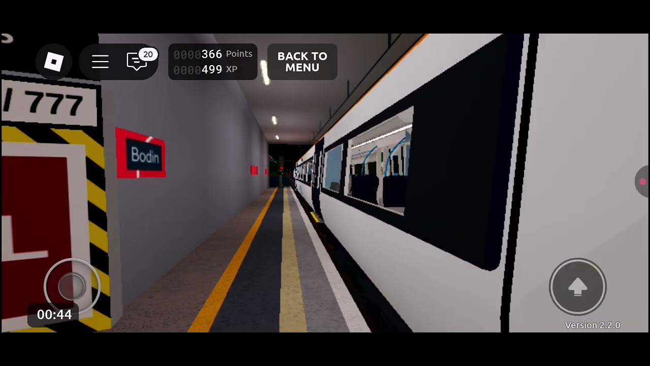 Roblox scr class 170 depar bodin nuit - YouTube