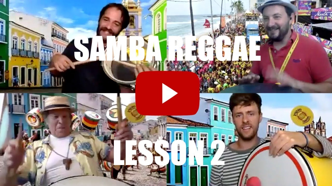 Samba Reggae Lesson 2 - YouTube