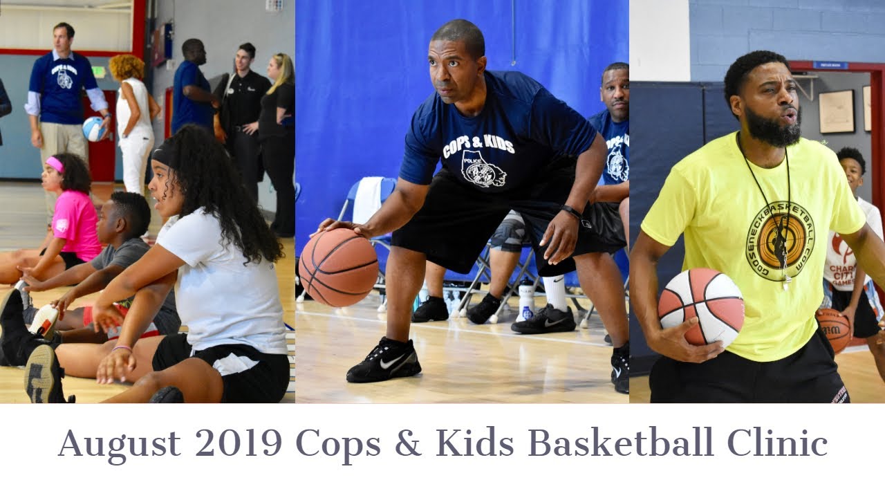 August 2019 Cops & Kids Basketball Clinic | Baltimore County Police (8 ...