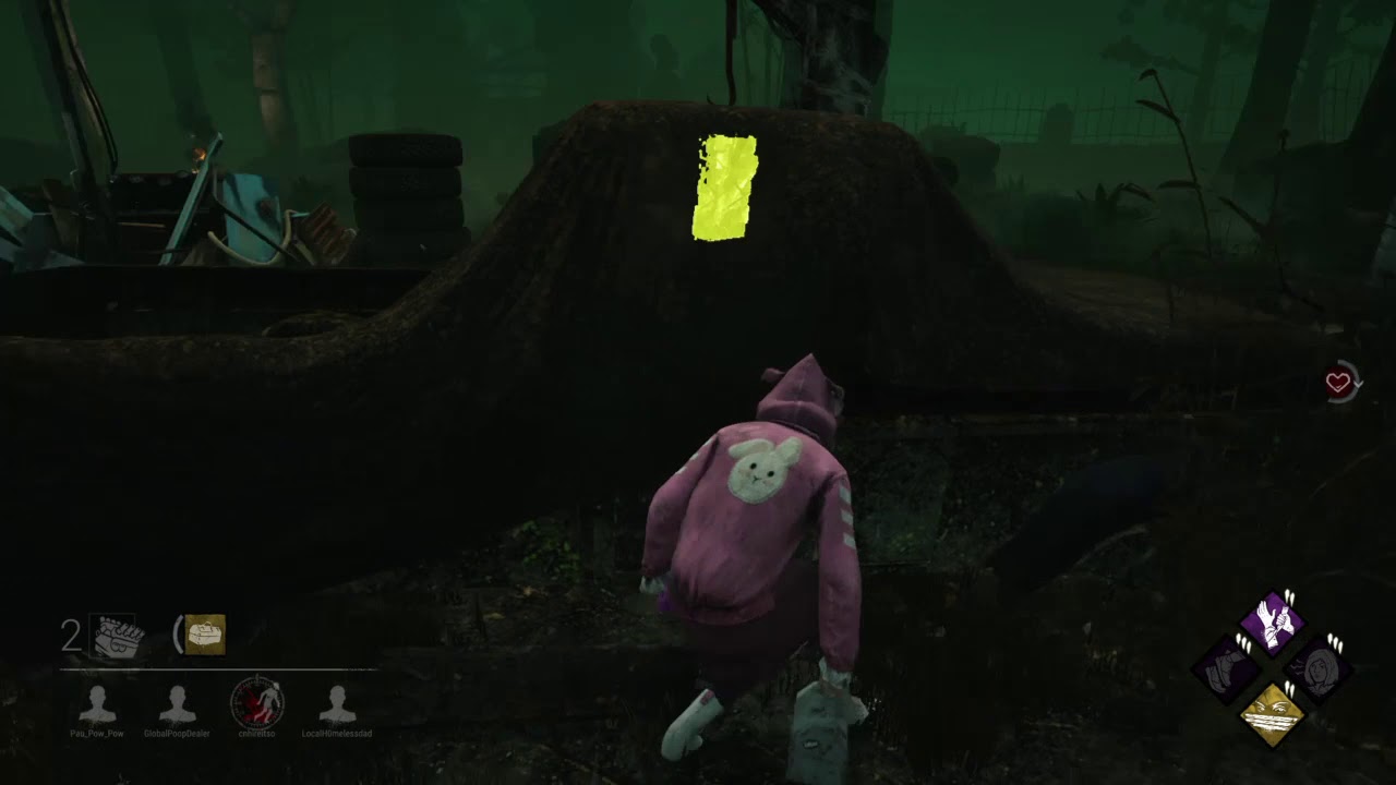 DBD Piggy lost a bright pink bunny - YouTube