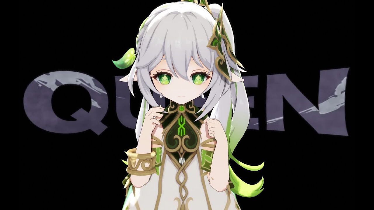 【Genshin Impact MMD／4K／60FPS】「FBI EDITION」 Nahida【QUEEN】 - YouTube