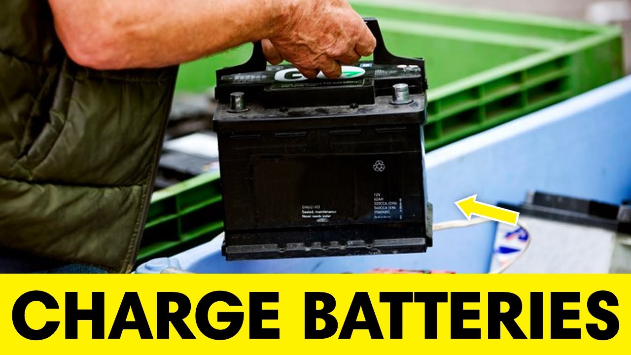 How to Test and Charge Trailer (RV/Camper) Batteries - YouTube