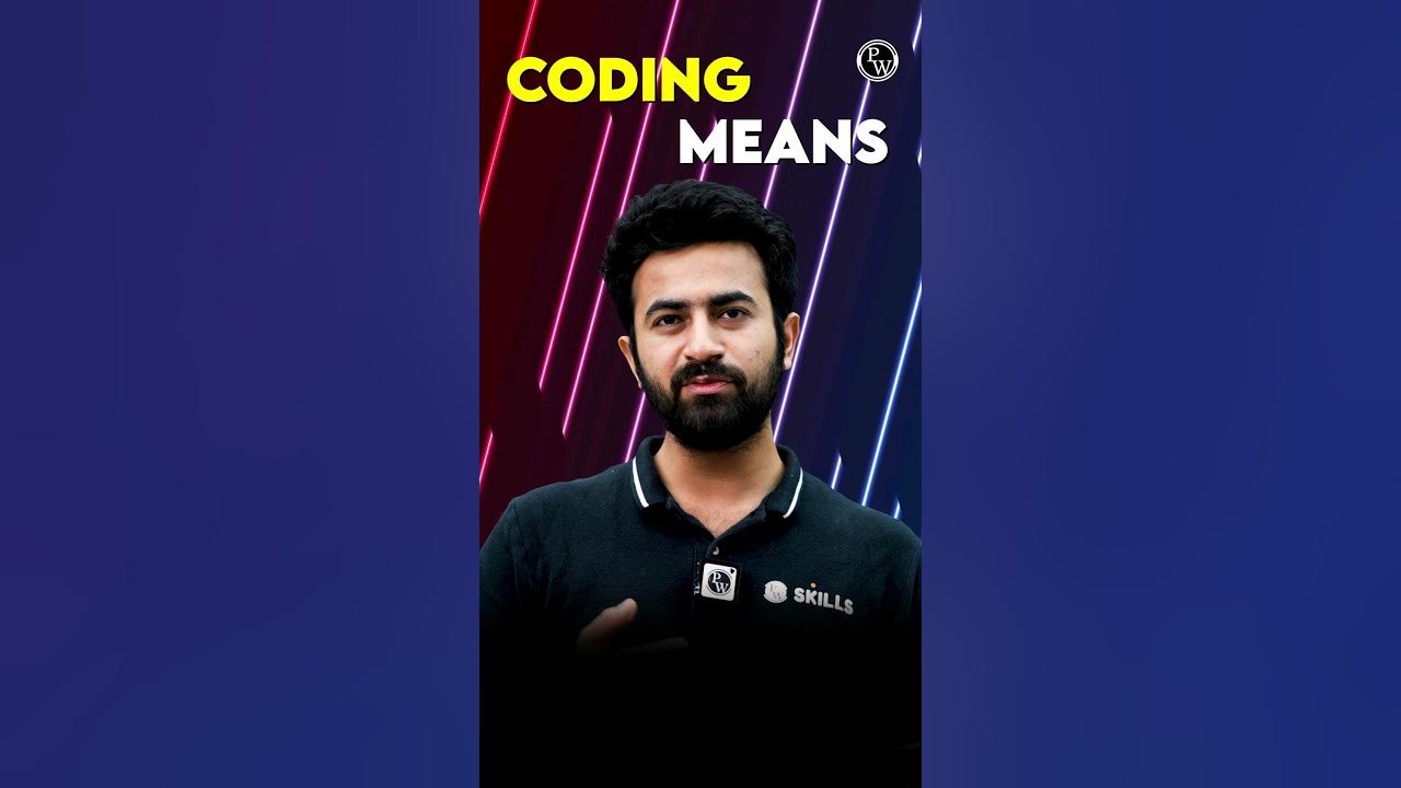 Coder vs Programmer? Which one are you? #PW #Shorts #PWSkills - YouTube