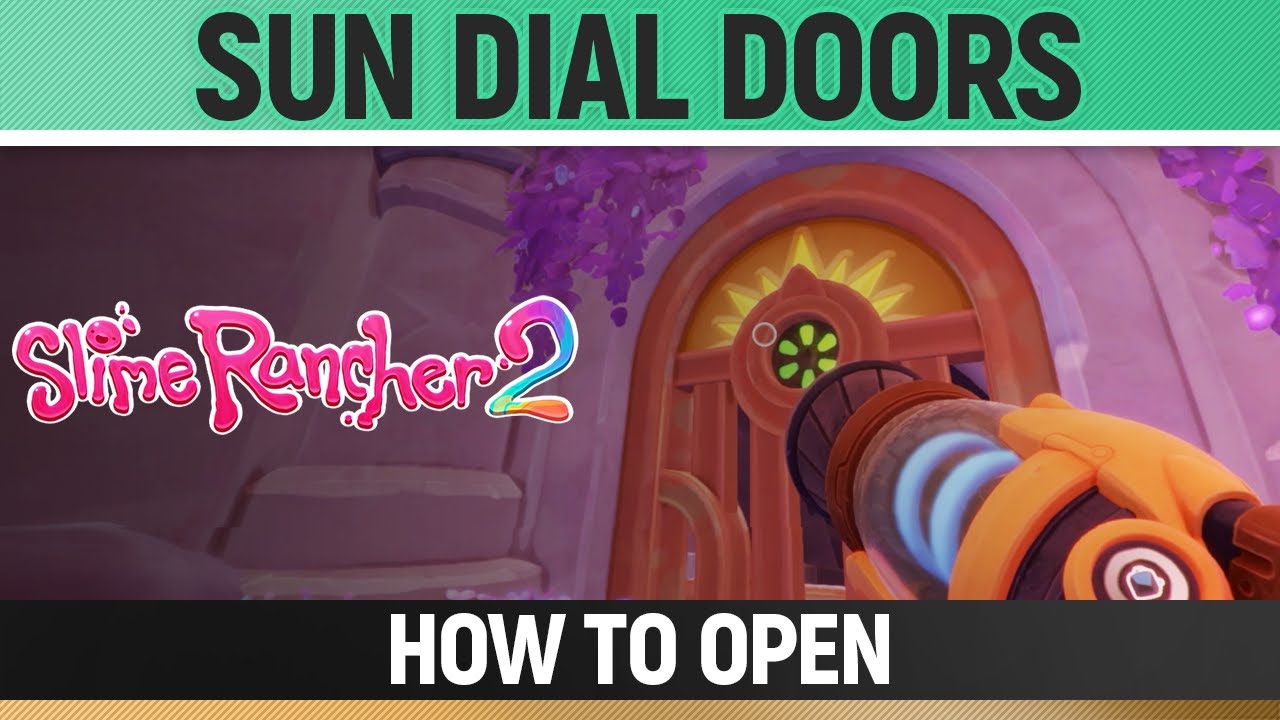 Slime Rancher 2 - Grey Labyrinth - How to Open Sun Dial Doors/Pods ...