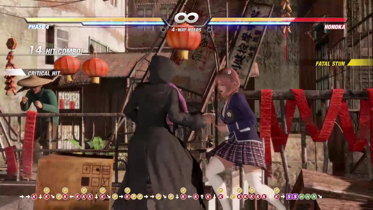 Dead or alive 6 phase 4 combo 30 hits - YouTube