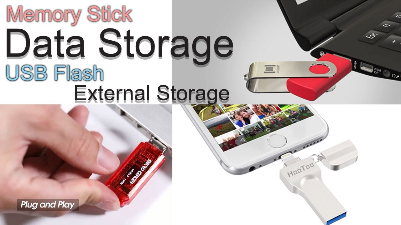 USB Flash Drive SuperSpeed External Memory Data Storage Stick Support ...