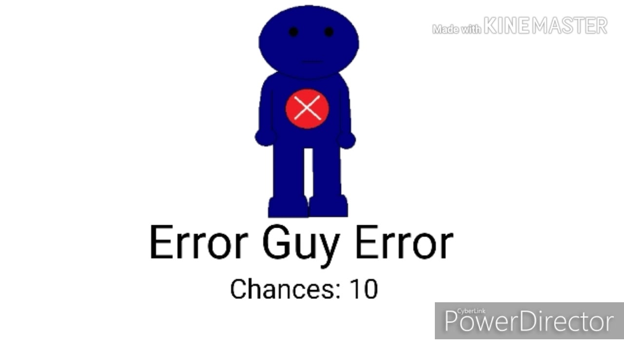 Error Guy Error 4 - YouTube
