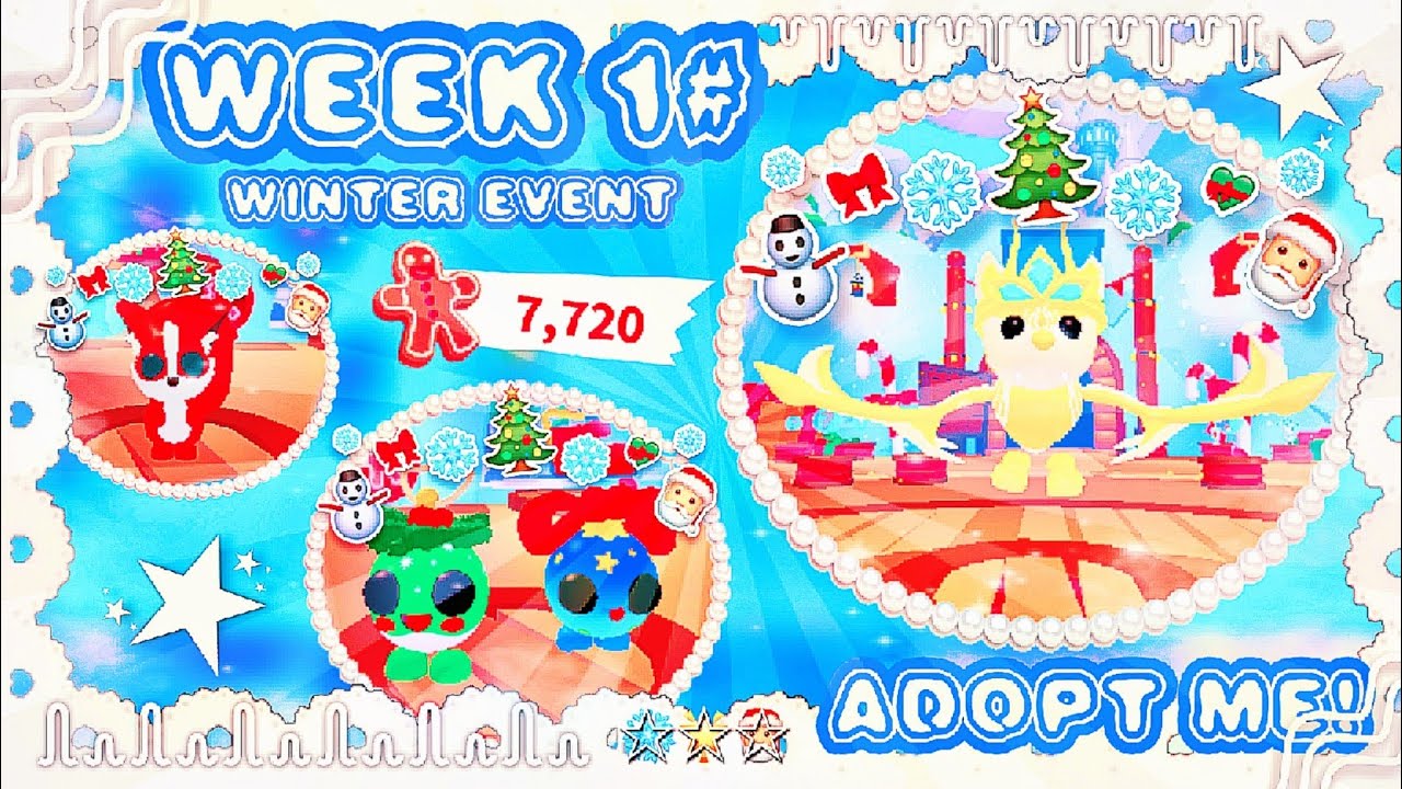 🎄☃️ #ADOPTME FIRST WEEK UPDATE IS HERE! 🤩 | (#Roblox) - YouTube