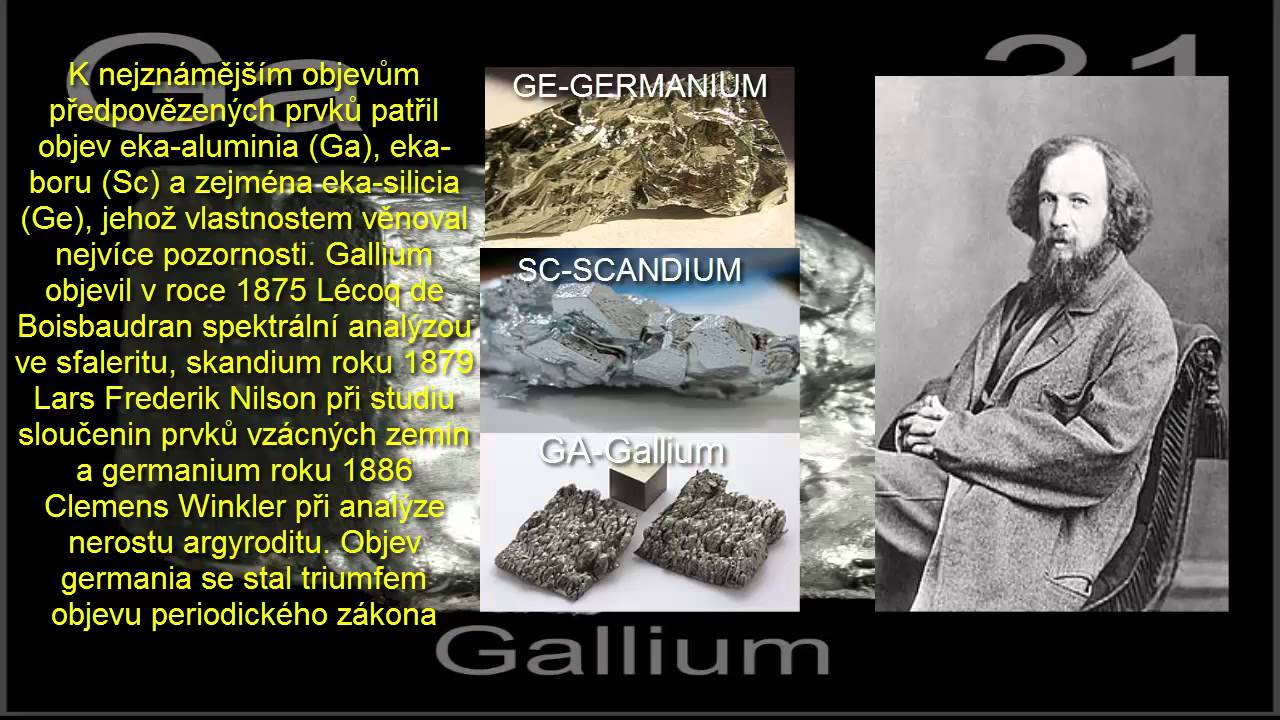 Video | Dějepis | Dmitrij Ivanovič Mendělejev | - YouTube