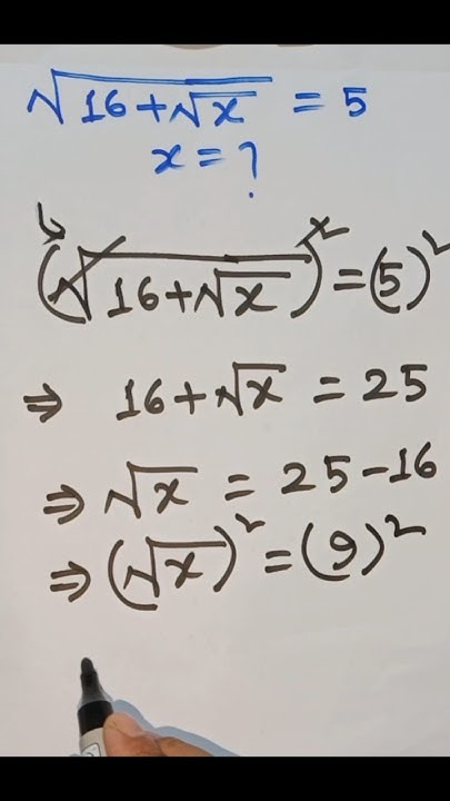 Nice Square Root Math Simplifying . - YouTube
