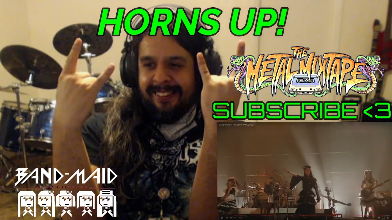 RADIO DJ REACTS - BAND-MAID - PLAY Live! - YouTube