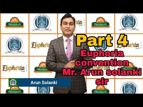 Mr Arun solanki sir speech| Euphoria convention 2020 | Biosash 5th anniversary special - YouTube