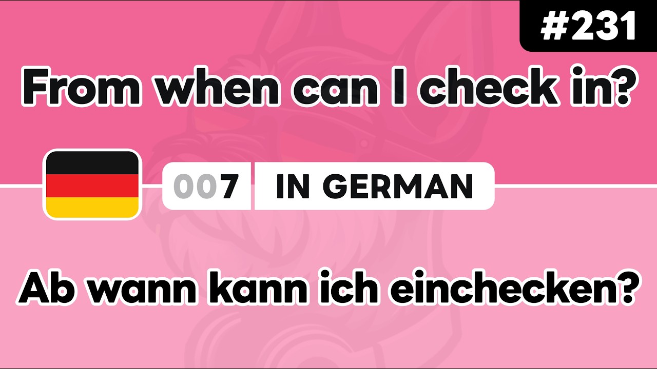 🇩🇪 "From when ~ ?" Daily German for Beginners: Pick Up One Phrase Each ...
