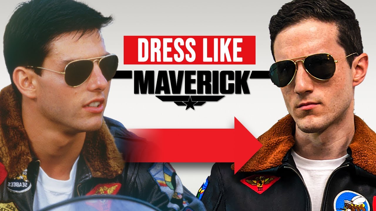 Dress Like Maverick | Style Secrets From Top Gun - YouTube