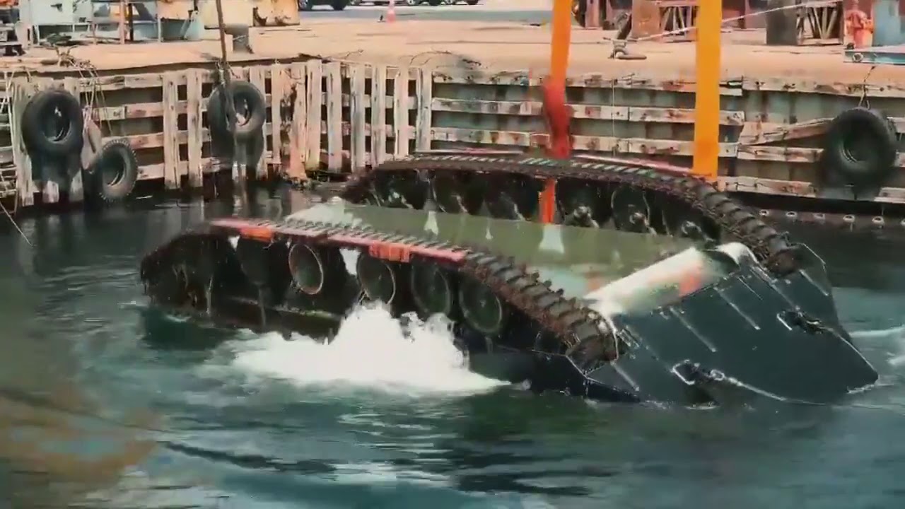 Turkey Begins Testing ZAHA Armored Amphibious Assault Vehicle - YouTube