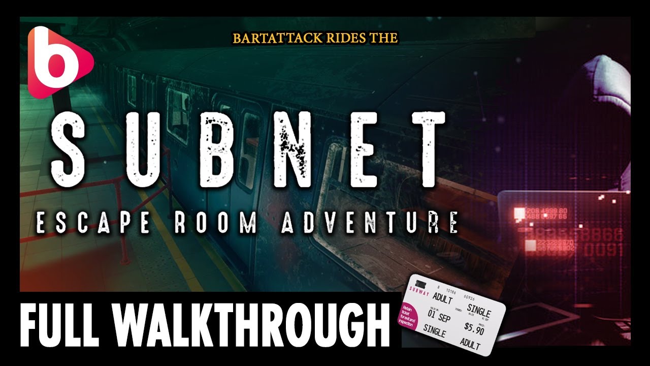 SUBNET escape room adventure | Full walkthrough | Track down the ...