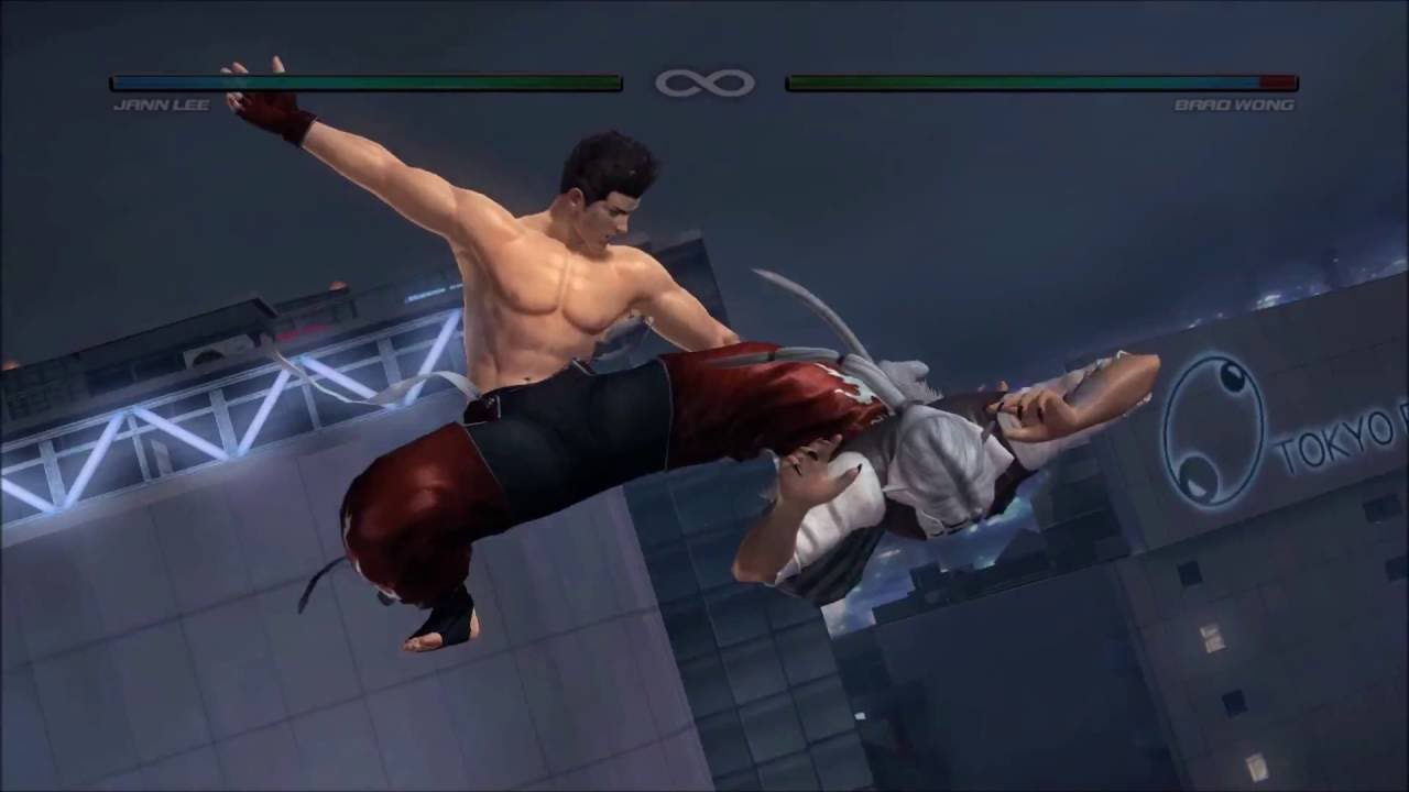 Dead or Alive 5, Jann Lee, All Holds & Throws Compilation - YouTube
