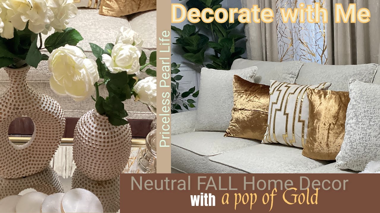 🍁🍂COZY FALL LIVING ROOM | FALL DECOR IDEAS | AUTUMN HOME DECOR ...