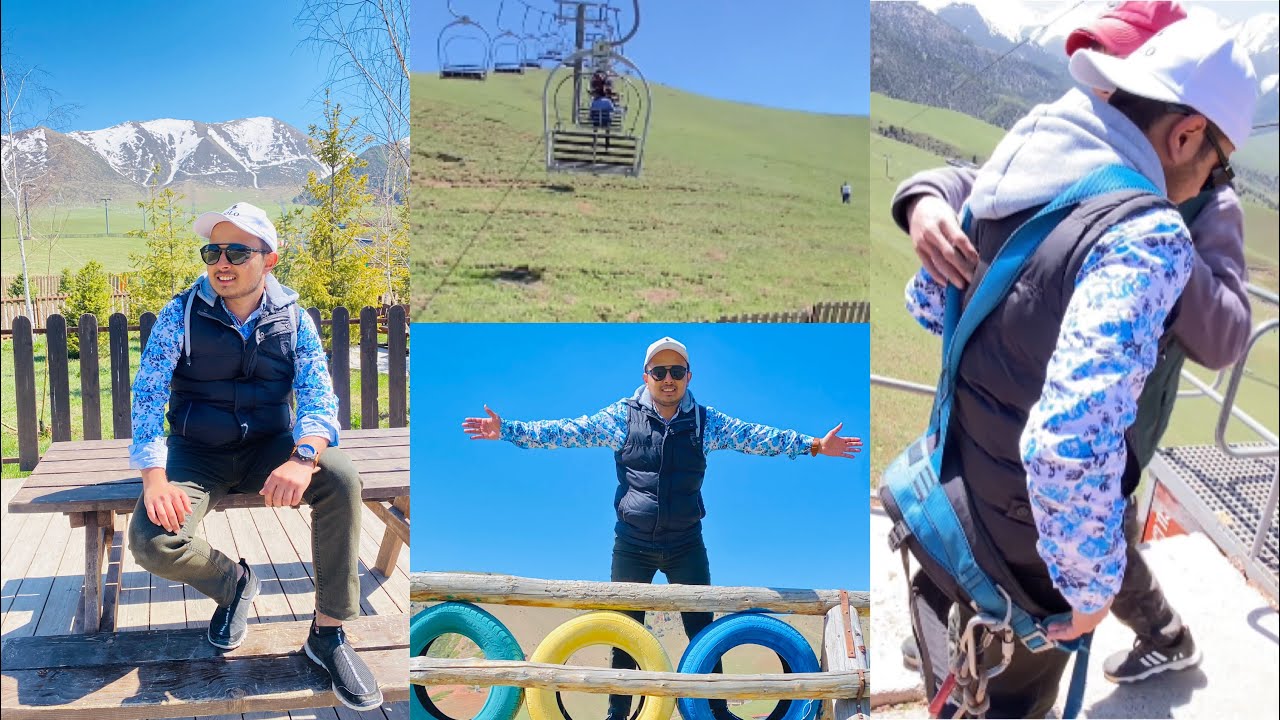 Chunkurchak Kyrgyzstan 🇰🇬 | Exploring Kyrgyzstan | Zip Line Try Ki 😱 ...