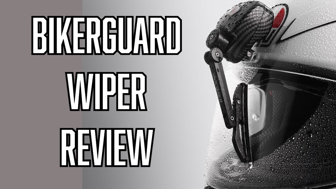 BikerGuard Helmet Wiper Review and FREE GIVEAWAY! - YouTube