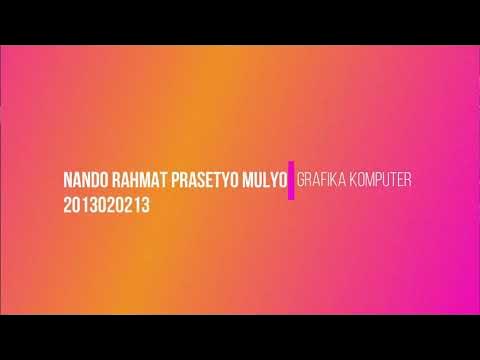 Membuat Objek 3D (KUBUS) Dengan Menggunakan OpenGL dan Bahasa Python - NANDO RAHMAT P.M ...