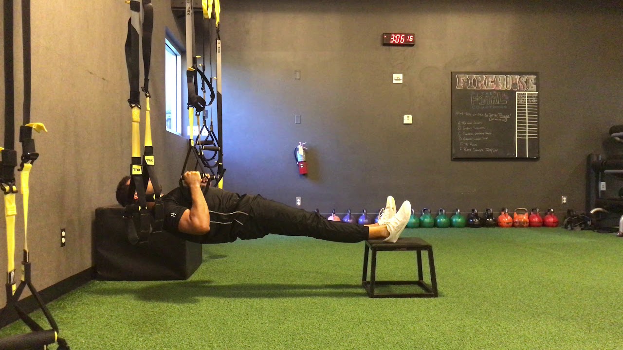 Decline Row (TRX) - YouTube