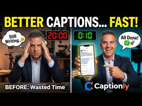 Generate PERFECT Captions in Seconds! Captionly Review