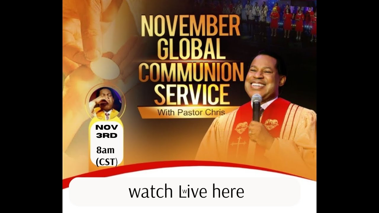 November Communion service with Pastor Chris - YouTube