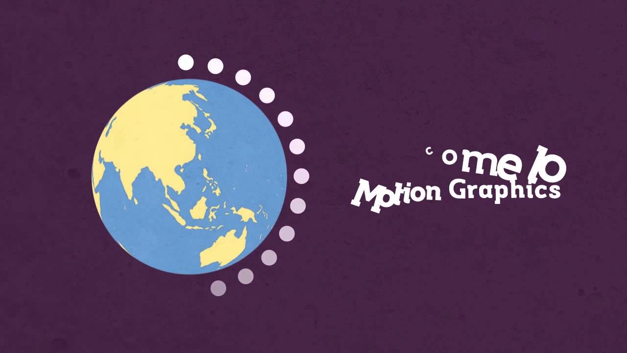motion graphic earth - YouTube