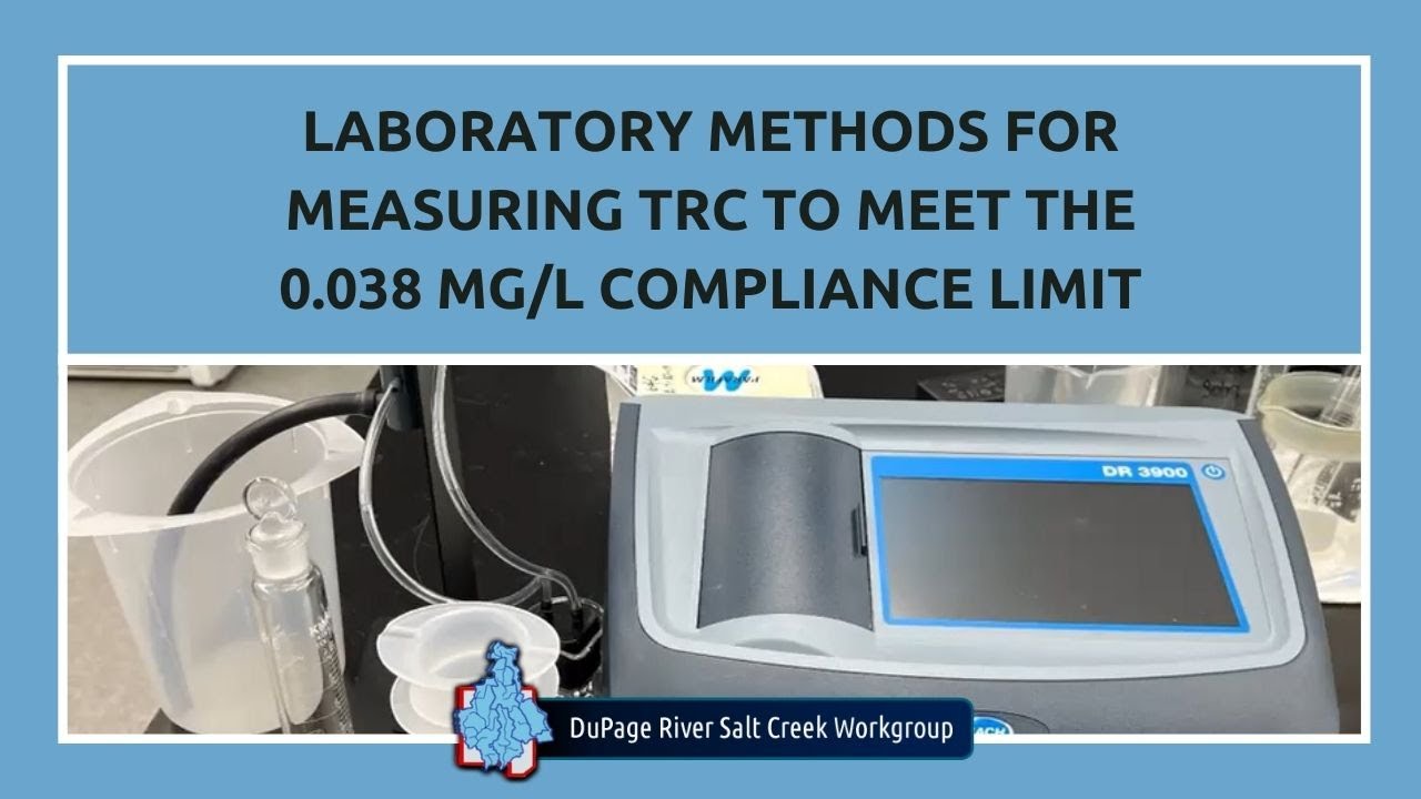 Laboratory Methods for Measuring Total Chlorine Residual to Meet the 0. ...