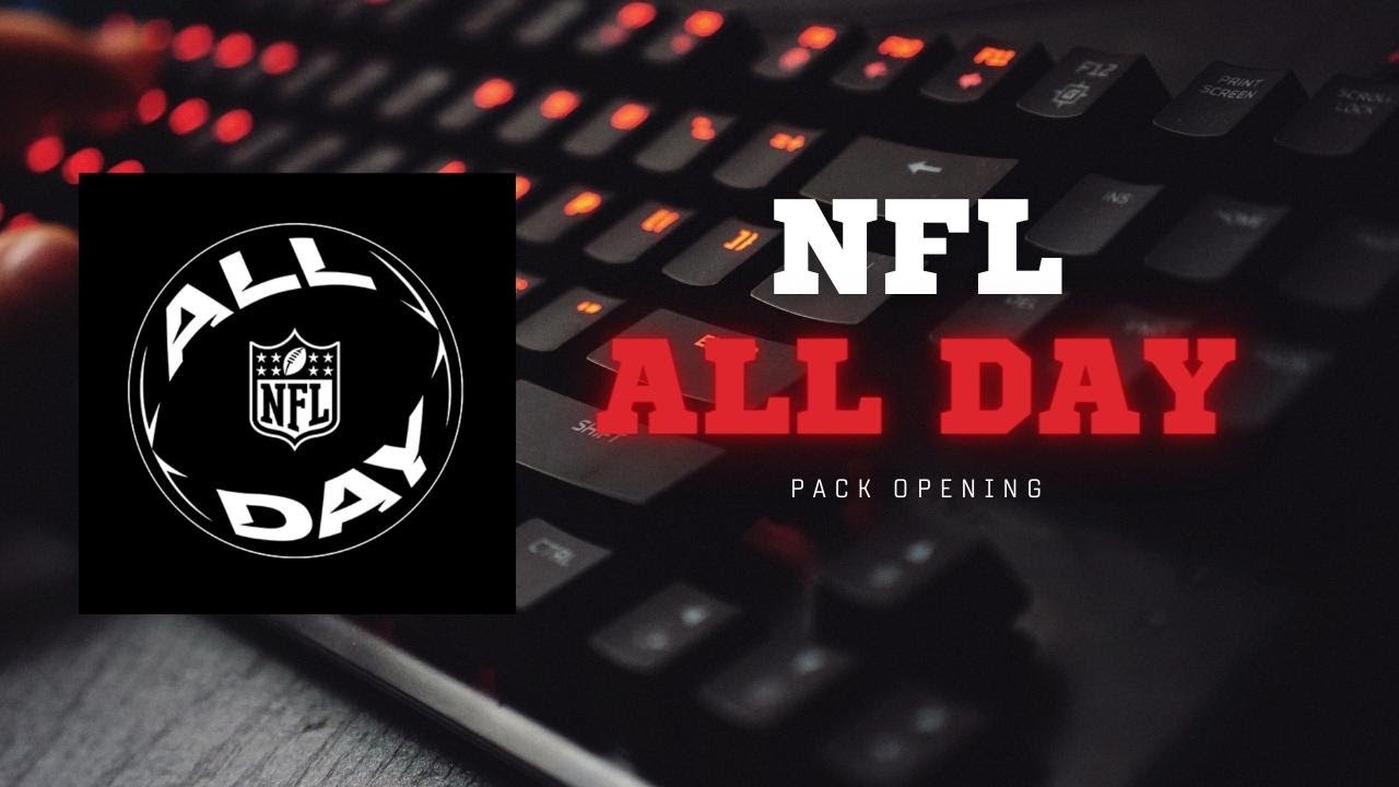 NFL ALL DAY - First Pack Opening 2023 - YouTube