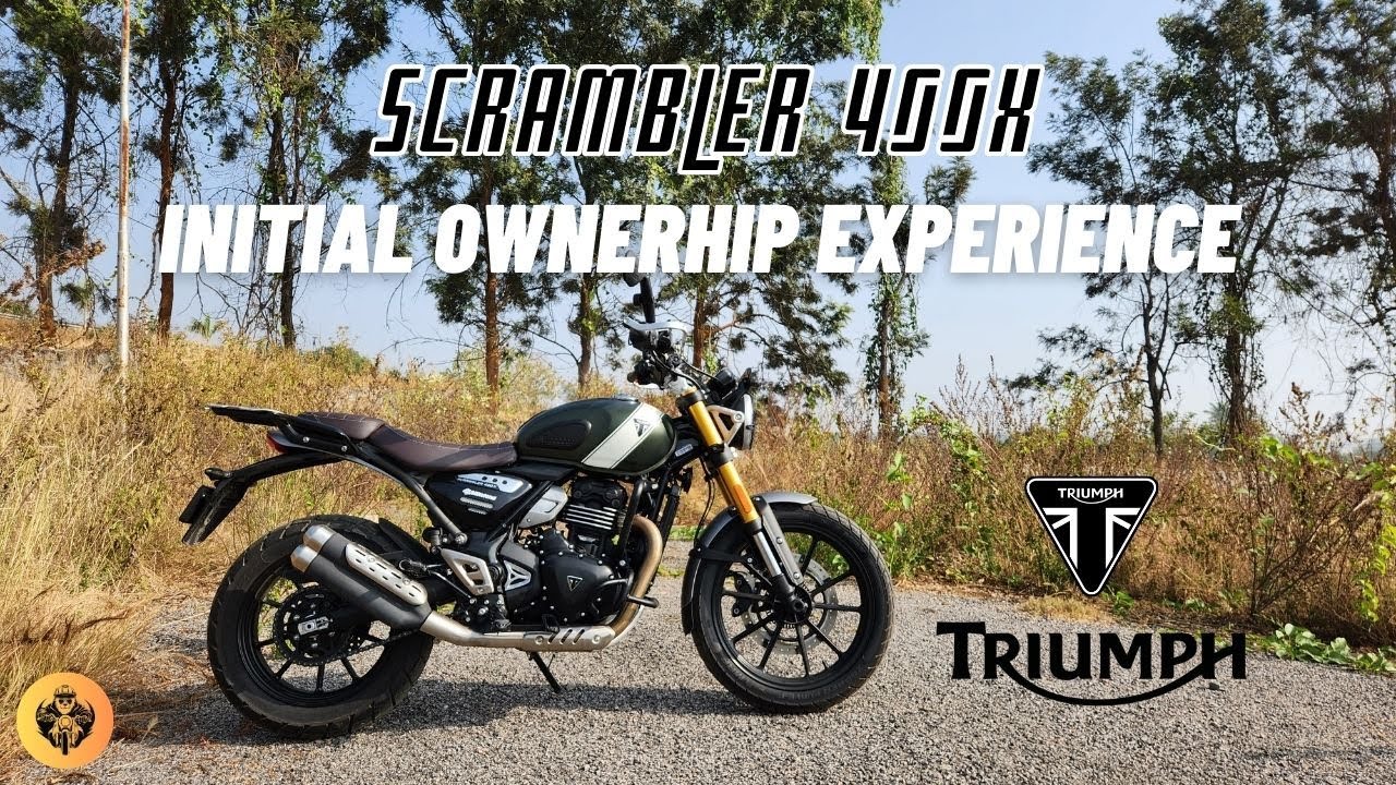 Triumph SCRAMBLER 400X | Initial Ownership Experience - YouTube