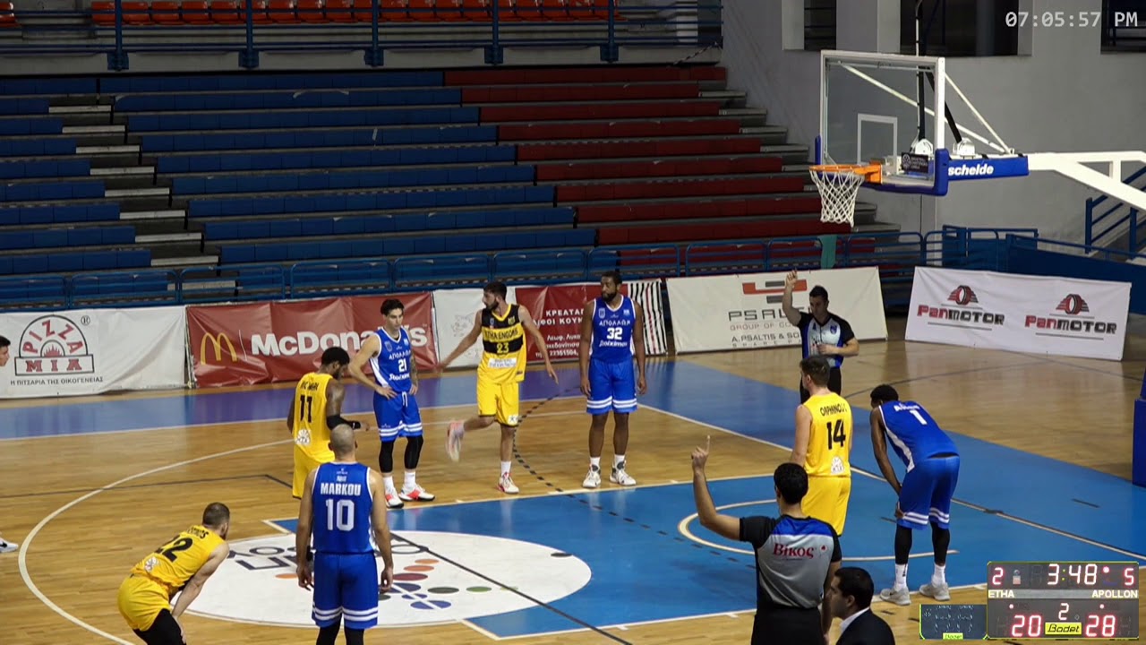 Chris McNeal Full Play vs BC Apollon - 12/10/2020 - YouTube