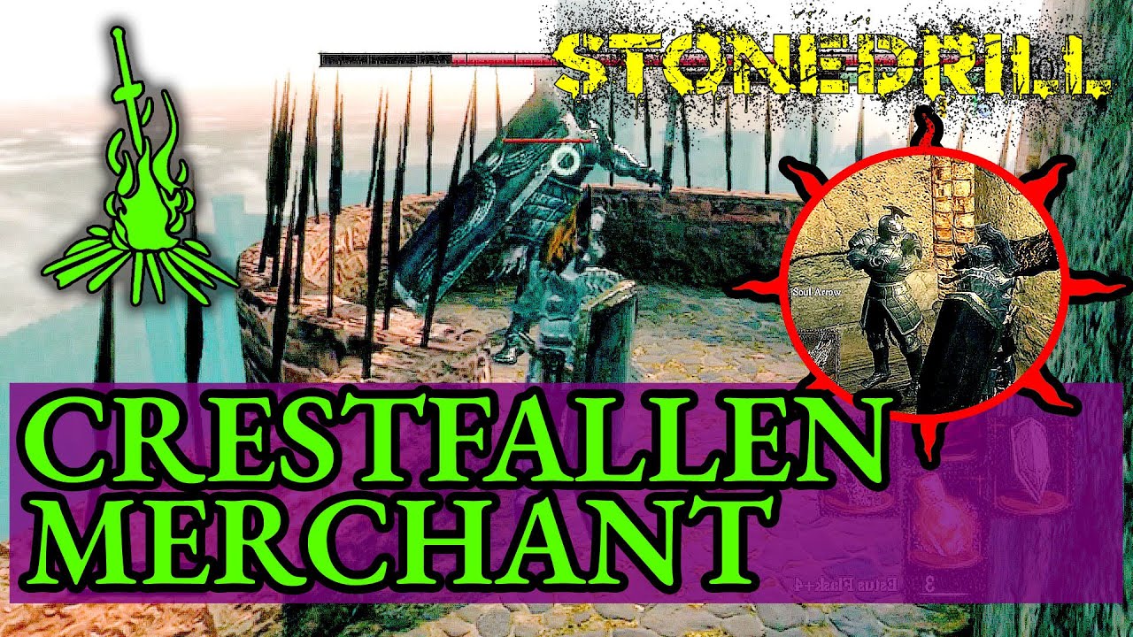 DARK SOULS How to find Crestfallen Merchant in Sen's Fortress (from ...