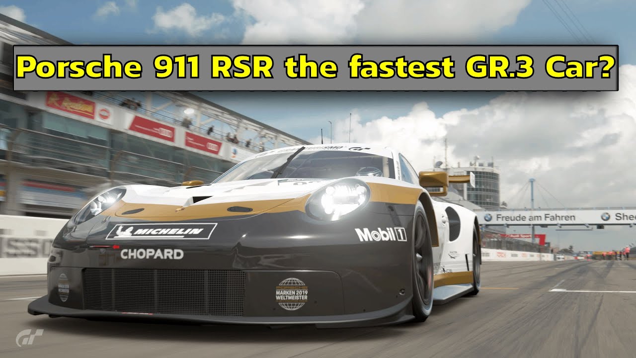 Gran Turismo 7 Porsche 911 RSR on Nurburgring GP - YouTube