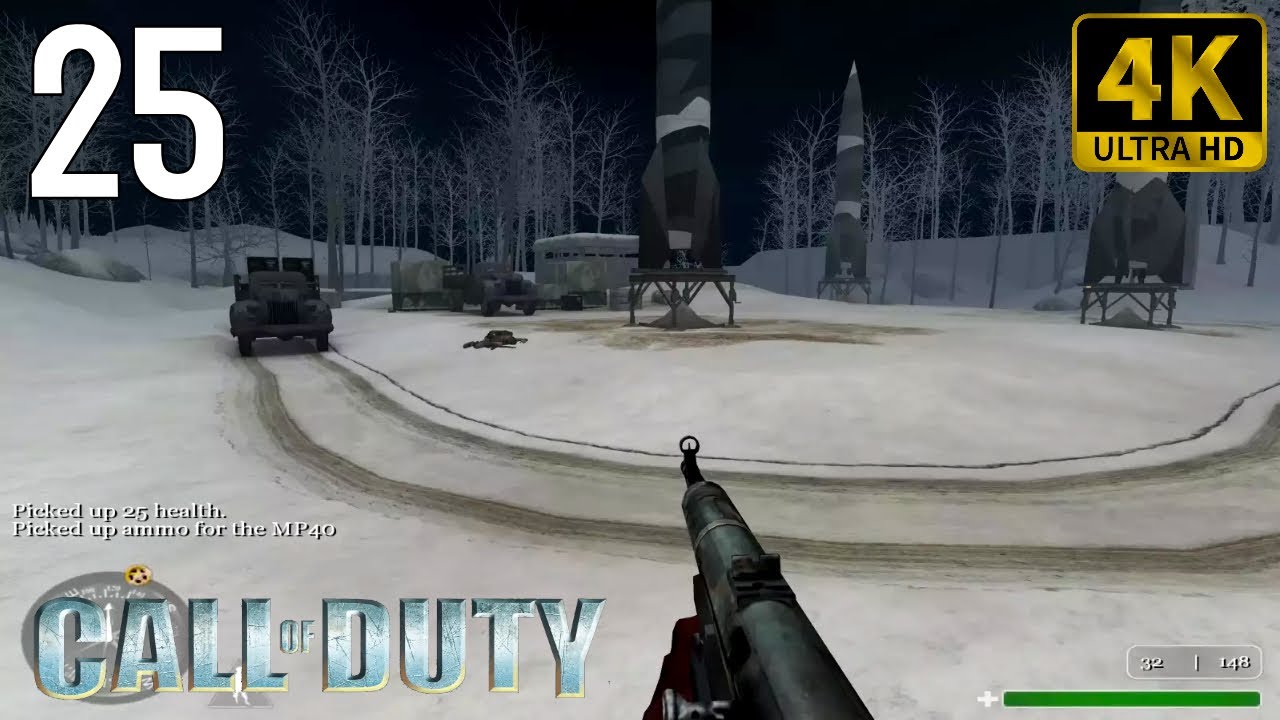 🎮 [4K] Call of Duty (2003) | Gameplay Walkthrough - Part 25 [ PC 4K ...