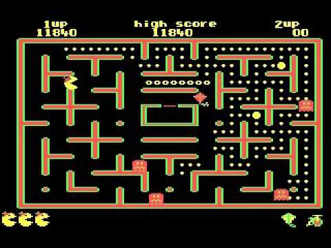 DOS Game: Jr. Pac Man (1988) - YouTube