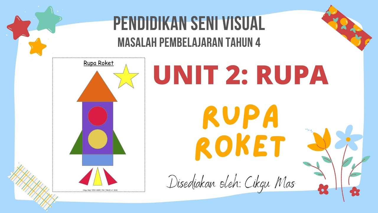 PSV KSSRPK TAHUN 4 : RUPA - YouTube