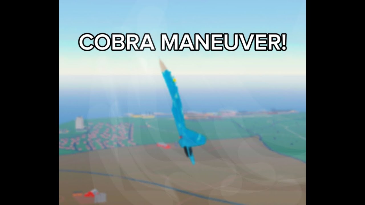 How To Do A Cobra Maneuver In PTFS [Roblox] - YouTube