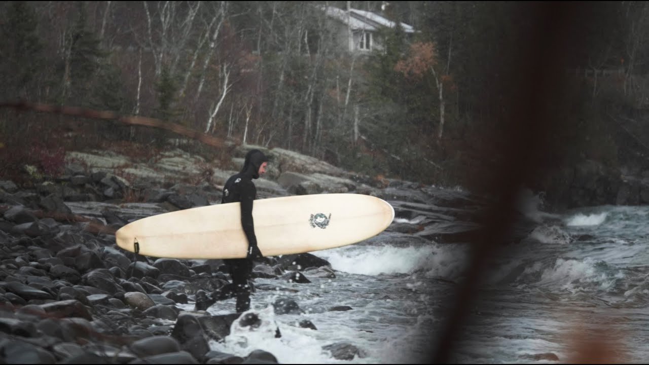 Surfing Stoney Point | Lake Superior - YouTube