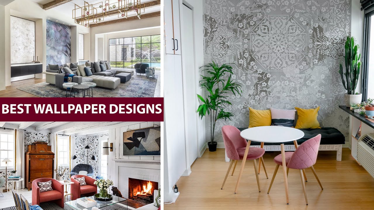 Best Wallpaper Designs for Living Room, House Wallpaper Designs, Wall ...