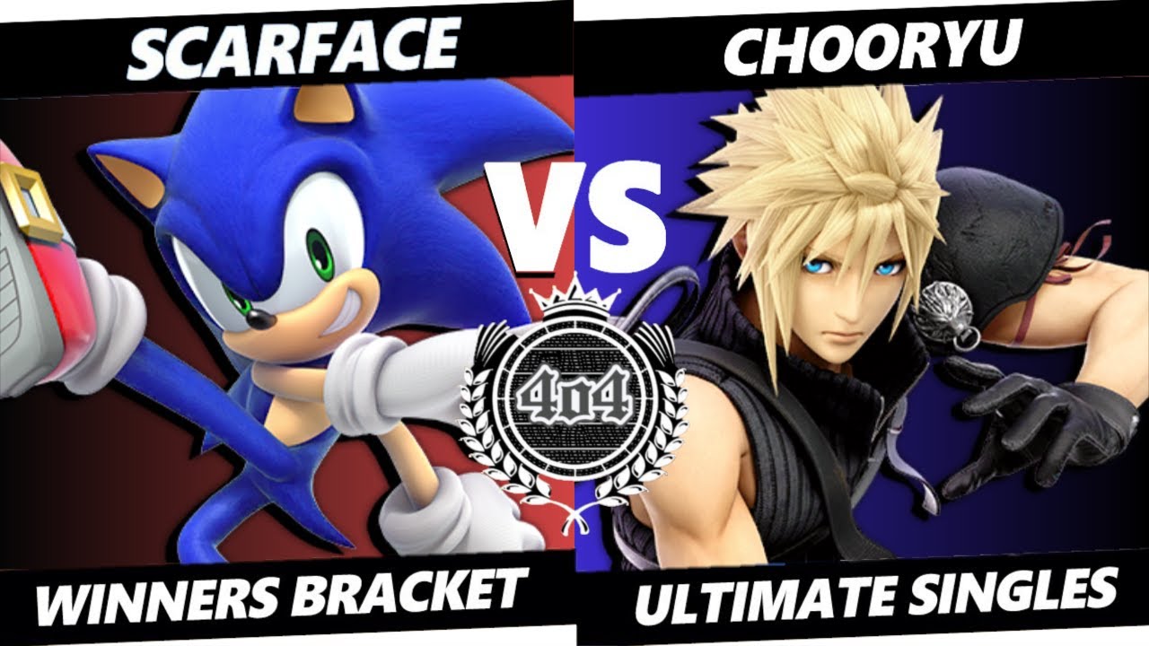 4o4 Smash Night 75 - DC| Scarface (Sonic) vs MAD| chooryu (Cloud ...