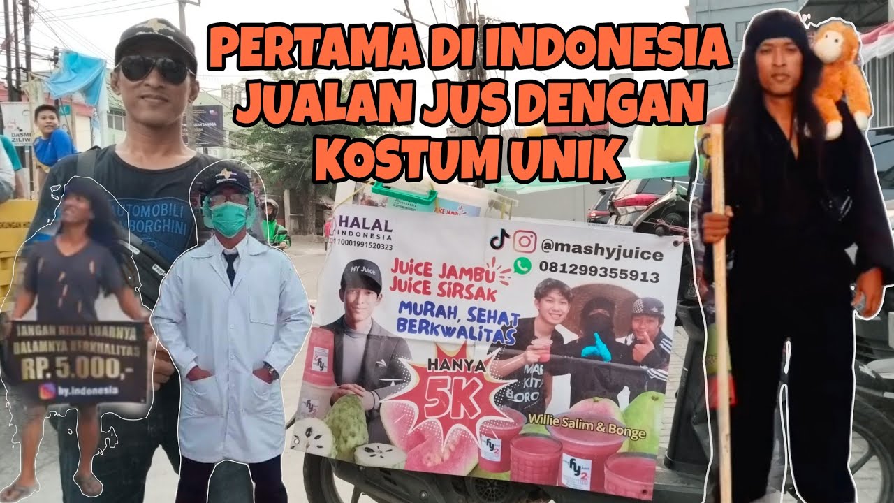 PERTAMA DI INDONESIA JUALAN SEUNIK INI‼️JUALAN JUS HARGA RP 5000 HANYA ...