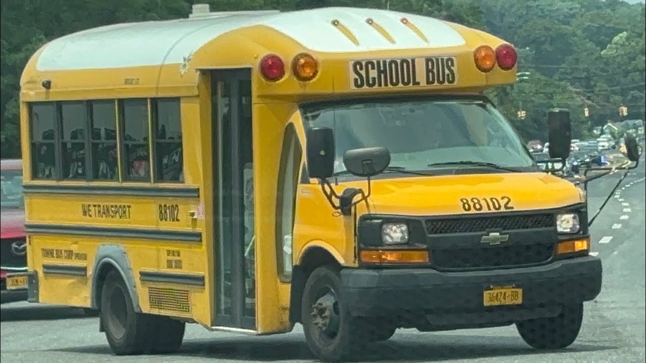 We Transport Chevy TransTech School Bus 88102 - YouTube