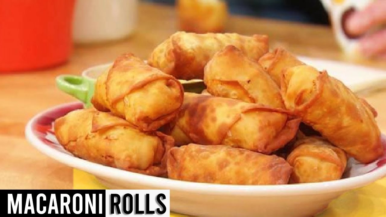 MACARONI ROLLS | Macaroni Rolls Recipe | Macaroni Rolls RAMZAN SPECIAL ...