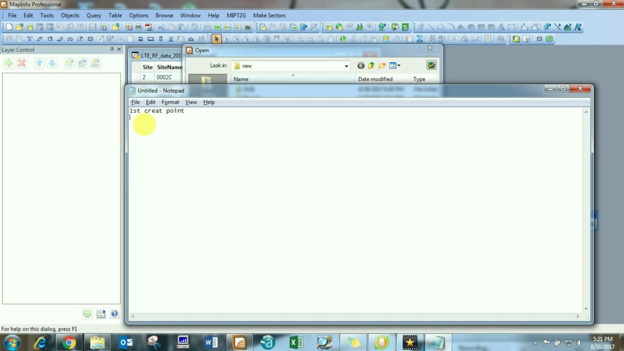 HOW TO MAKE SECTORS IN MAP INFO - YouTube