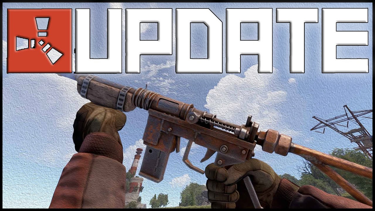 Rust / Yeni T1 SMG Silah / Yeni Kalkan ve Tezgahlar / Eski Çağ Kuşatma ...