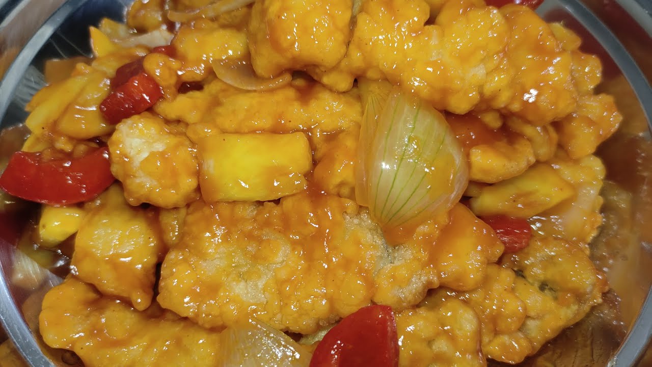 ikan asam manis, ikan patin fillet masak asam manis - YouTube